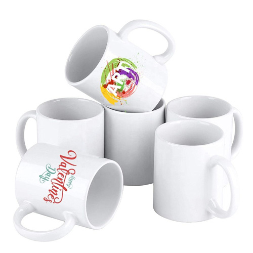 Custom White Sublimation Ceramic Mugs Bulk Sale - Raylon