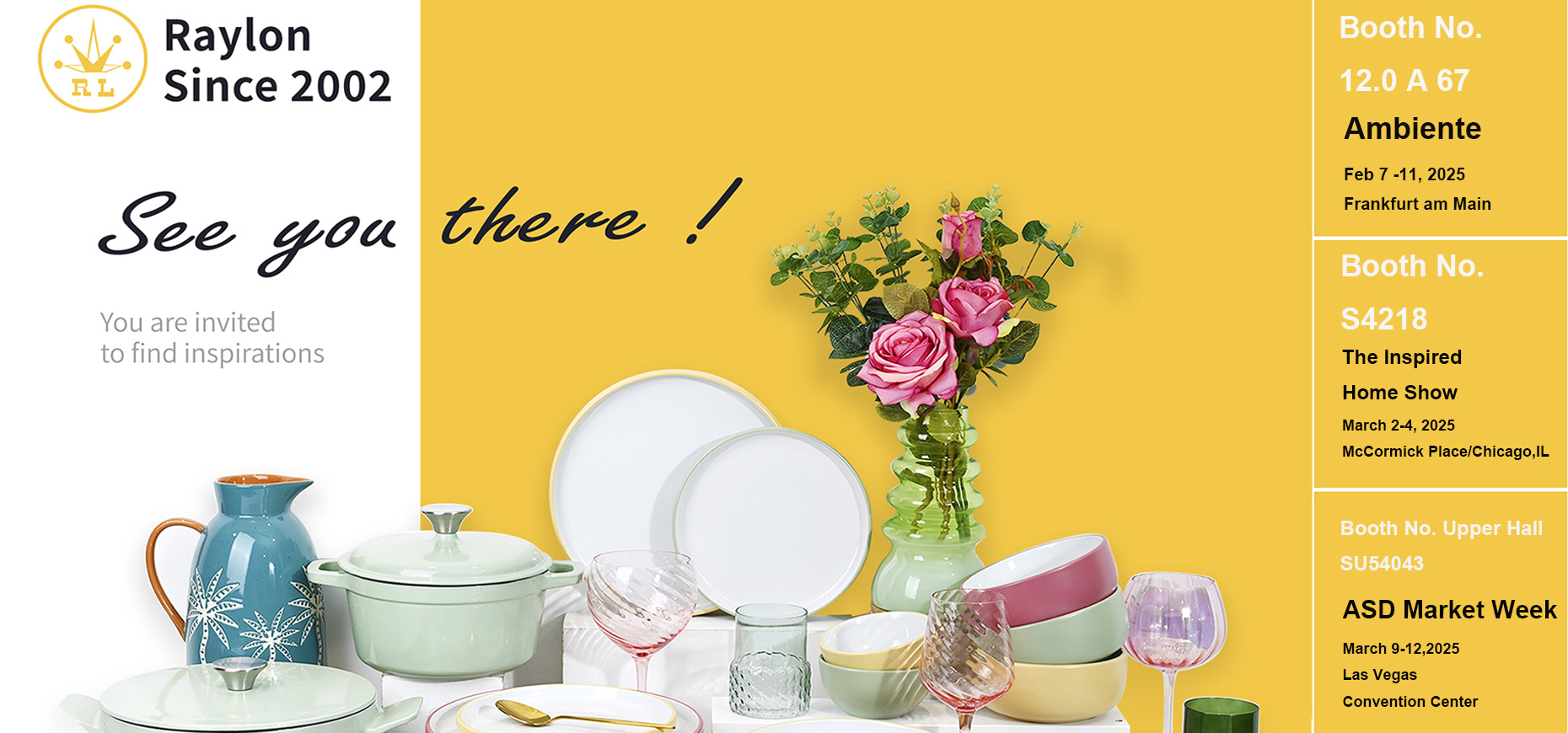Raylon - OEM ODM Dinnerware, Glassware and Kitchenware Supplier
